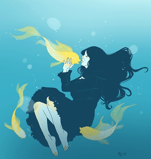 "Fish People" by inicka | Redbubble