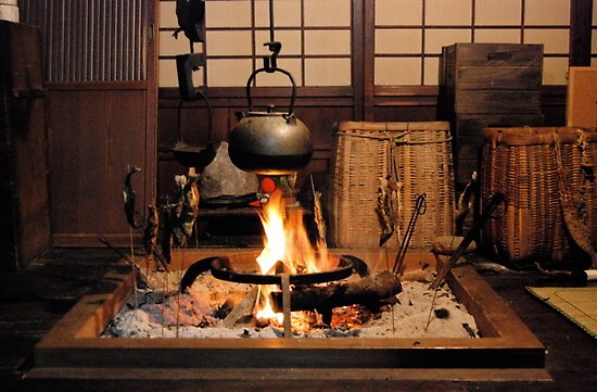 "IRORI (Fireplace ) 2, JAPAN" by yoshiaki nagashima | Redbubble