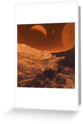"Martian Terrain" by Junior Mclean | Redbubble