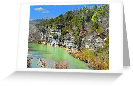 "Buffalo River at Hasty, Arkansas" by David Hughes | Redbubble