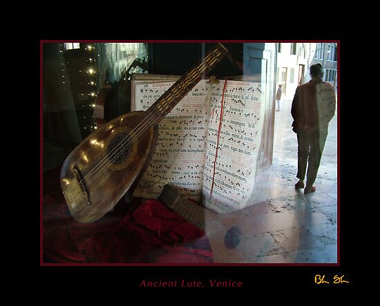 "Ancient Lute, Venice" by Blake Steele | Redbubble