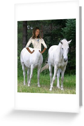 "Woman Centaur" by Bonita ђєℓℓσ | Redbubble